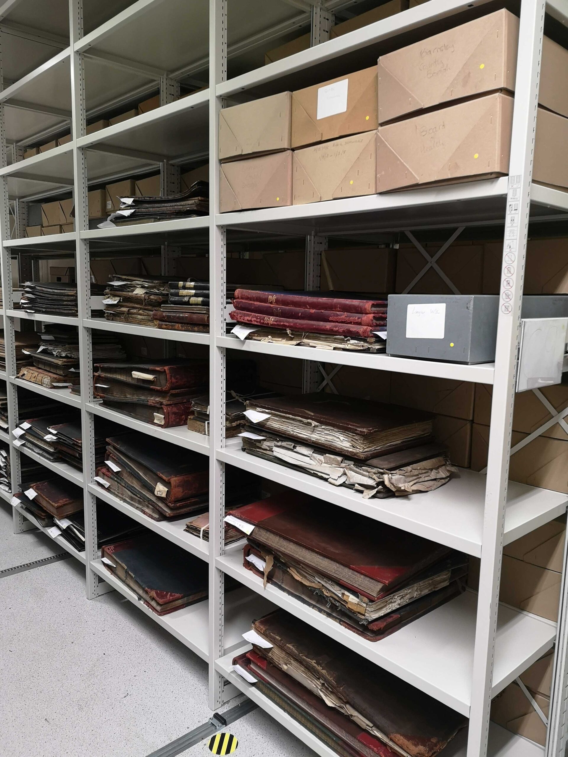 Massive leap forward for Barnsley Archives! | Barnsley Museums ...
