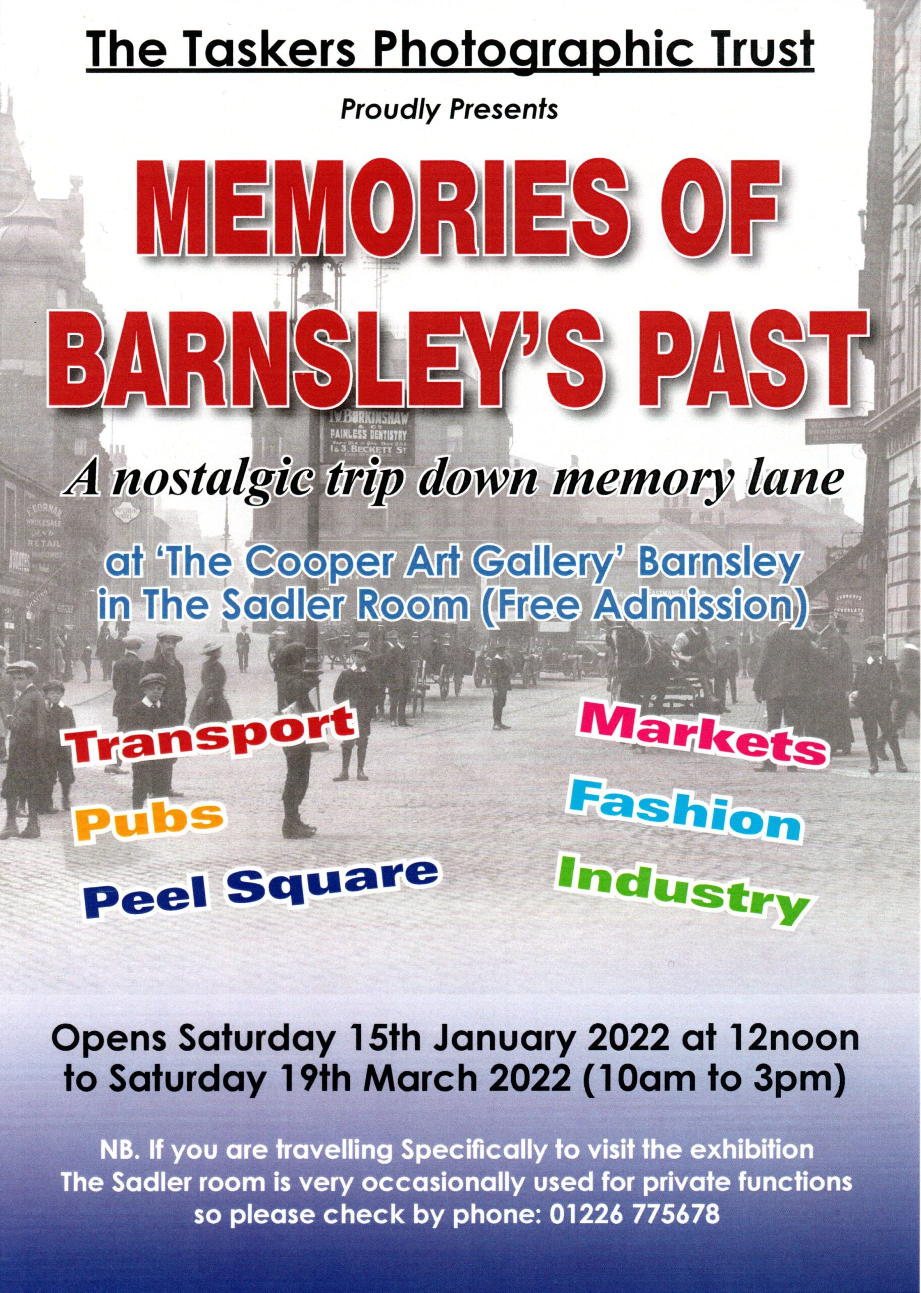 Memories of Barnsley’s past – An exhibition by the Tasker Photographic ...